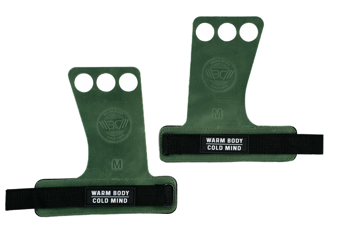 Leather Hand Grips Pro - Warm Body Cold Mind